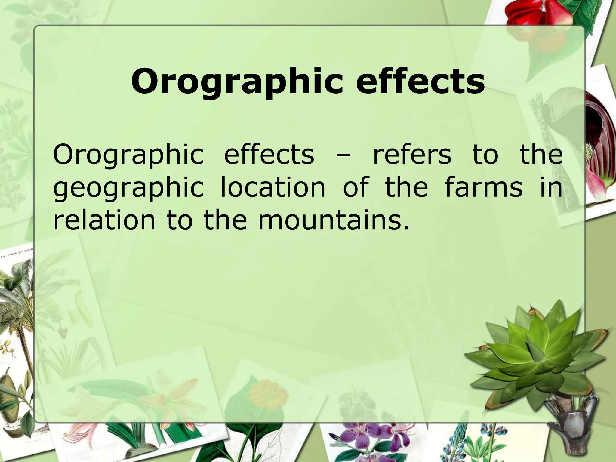 FACTORS AFFECTING CROP PRODUCTION PPT SLIDESHARE | PPTX