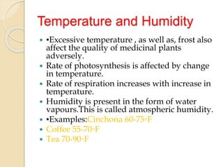 Factors Affecting Cultivation Of Medicinal Plants.pptx