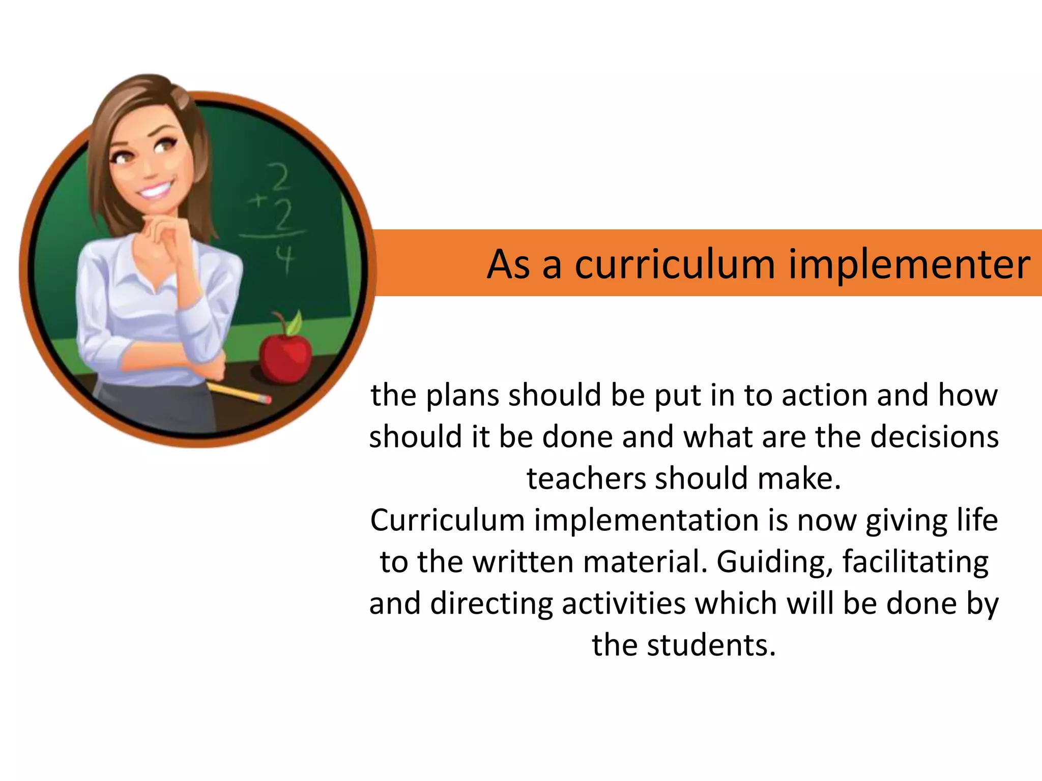 Factors affecting curriculum implementation | PPTX