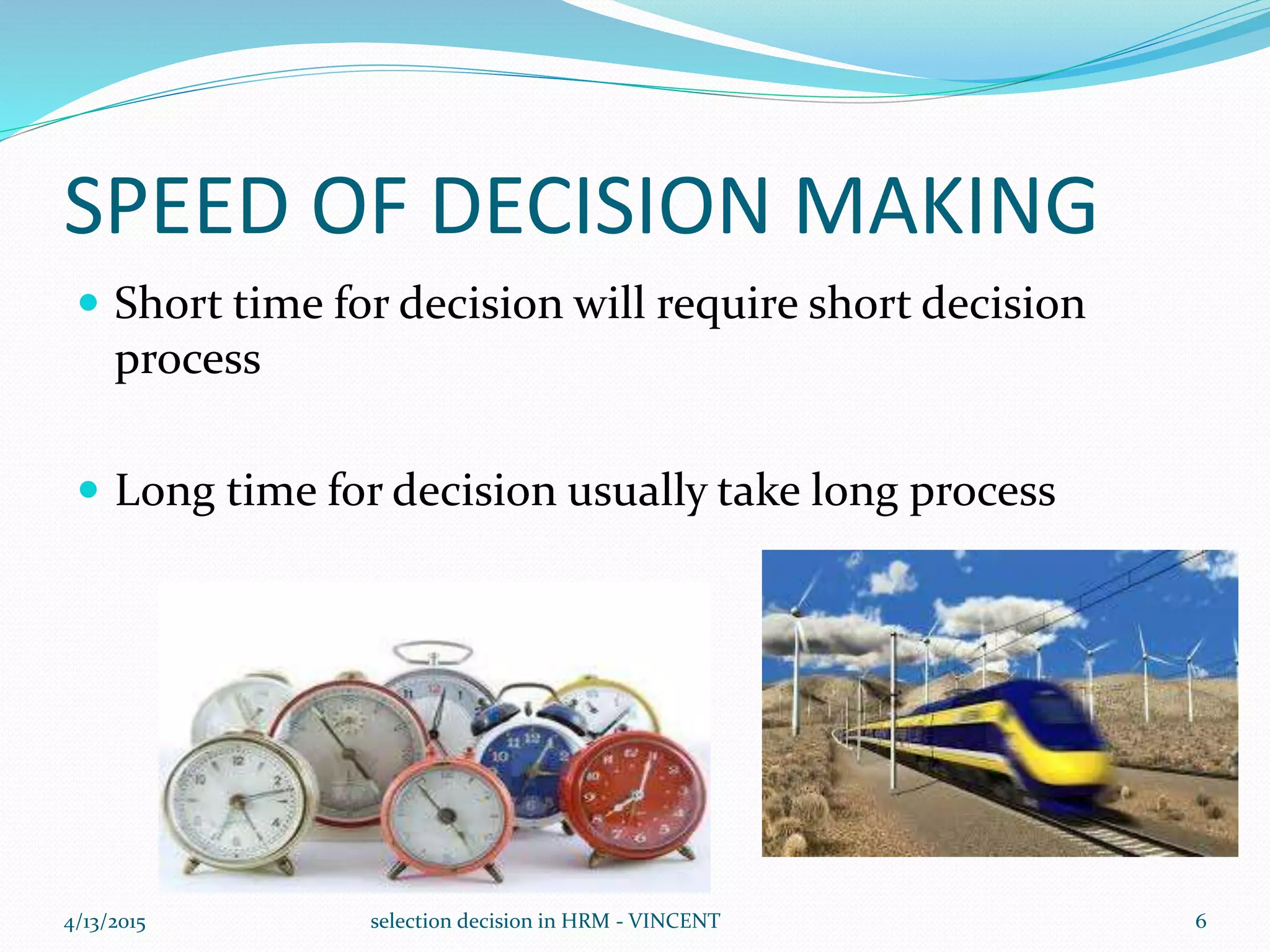 Factors affecting decision making | PPTX
