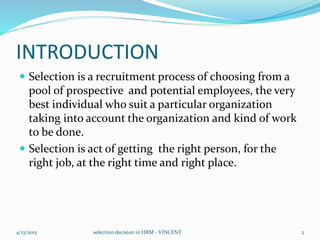Factors affecting decision making | PPTX