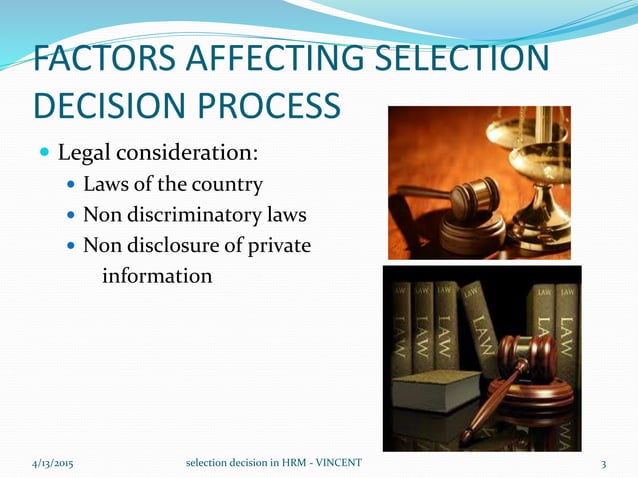 Factors affecting decision making | PPTX | Human Resources | Business