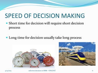 Factors affecting decision making | PPTX