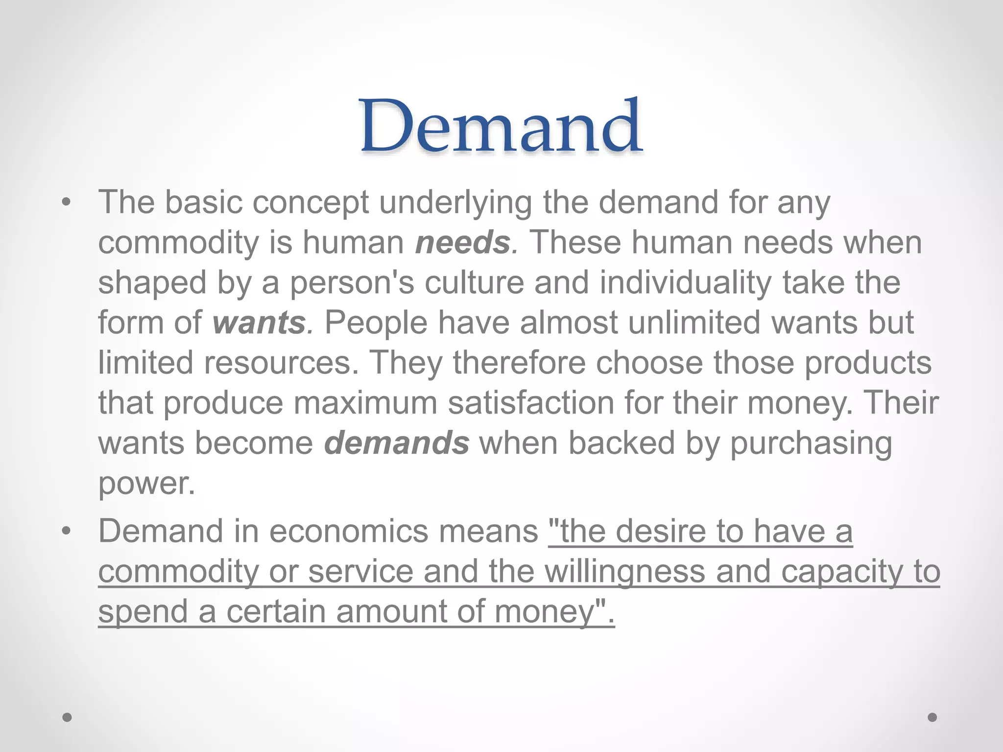 Factors affecting demand and supply by jaya singh | PPTX