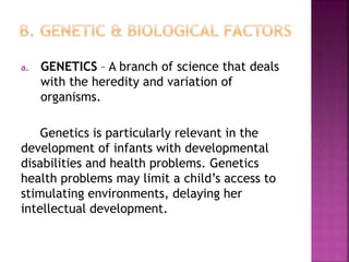 Factors affecting development | PPT