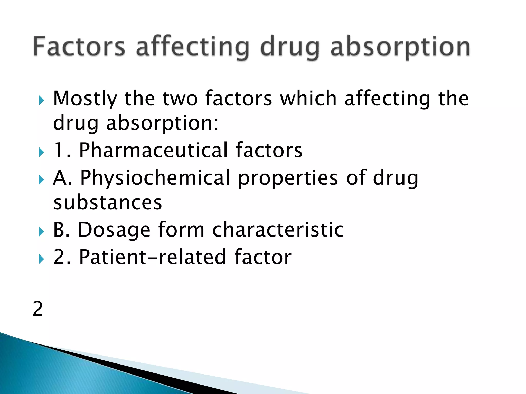 Factors affecting drug | PPT