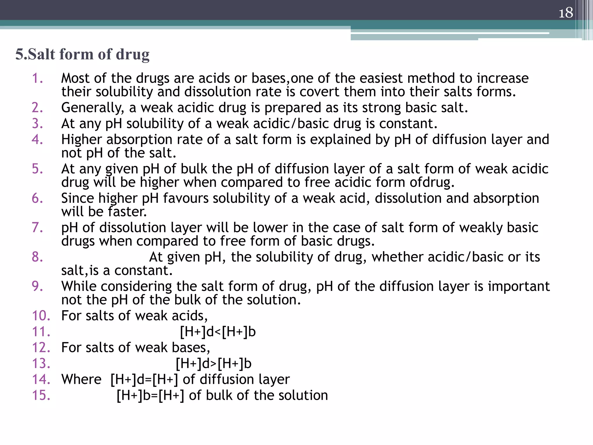 Factors affecting drug absorption | PPTX