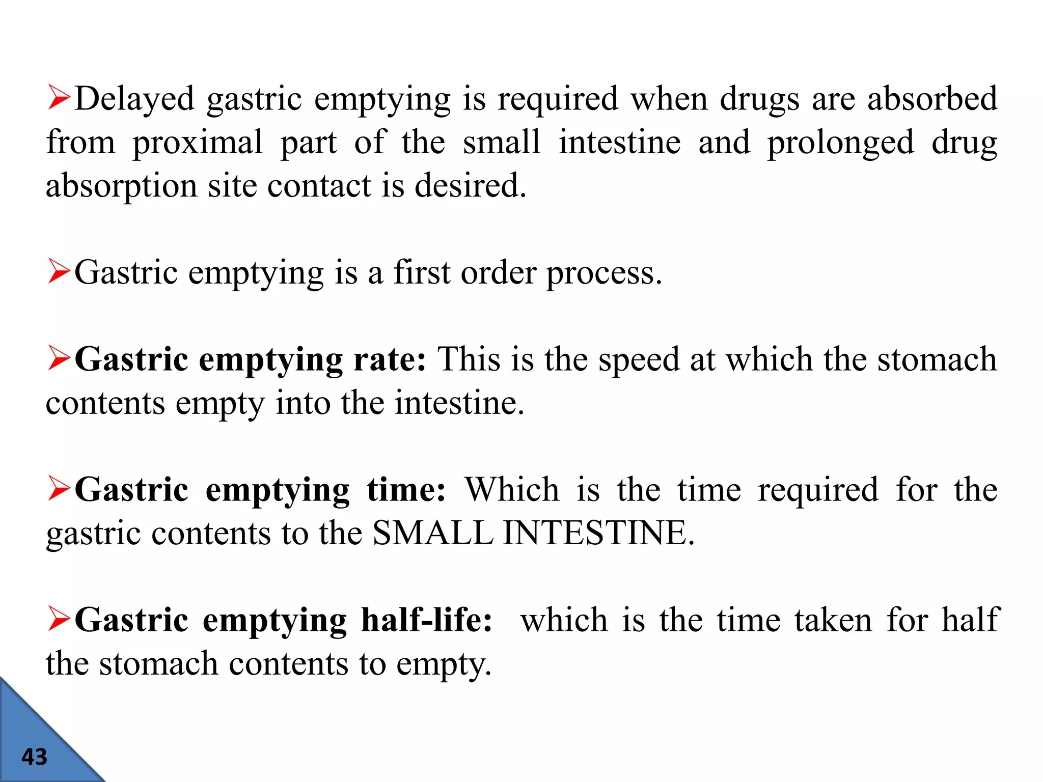 Factors affecting drug absorption | PPTX