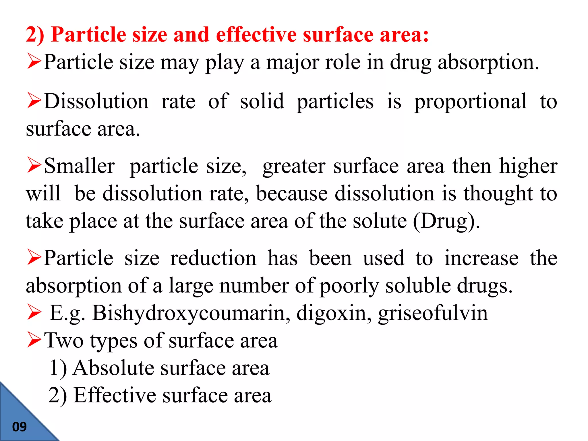 Factors affecting drug absorption | PPTX