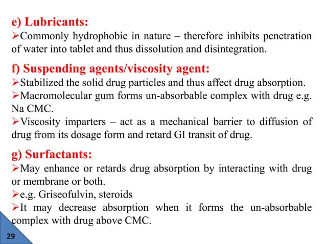 Factors affecting drug absorption | PPTX
