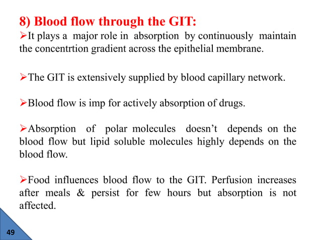 Factors affecting drug absorption | PPTX