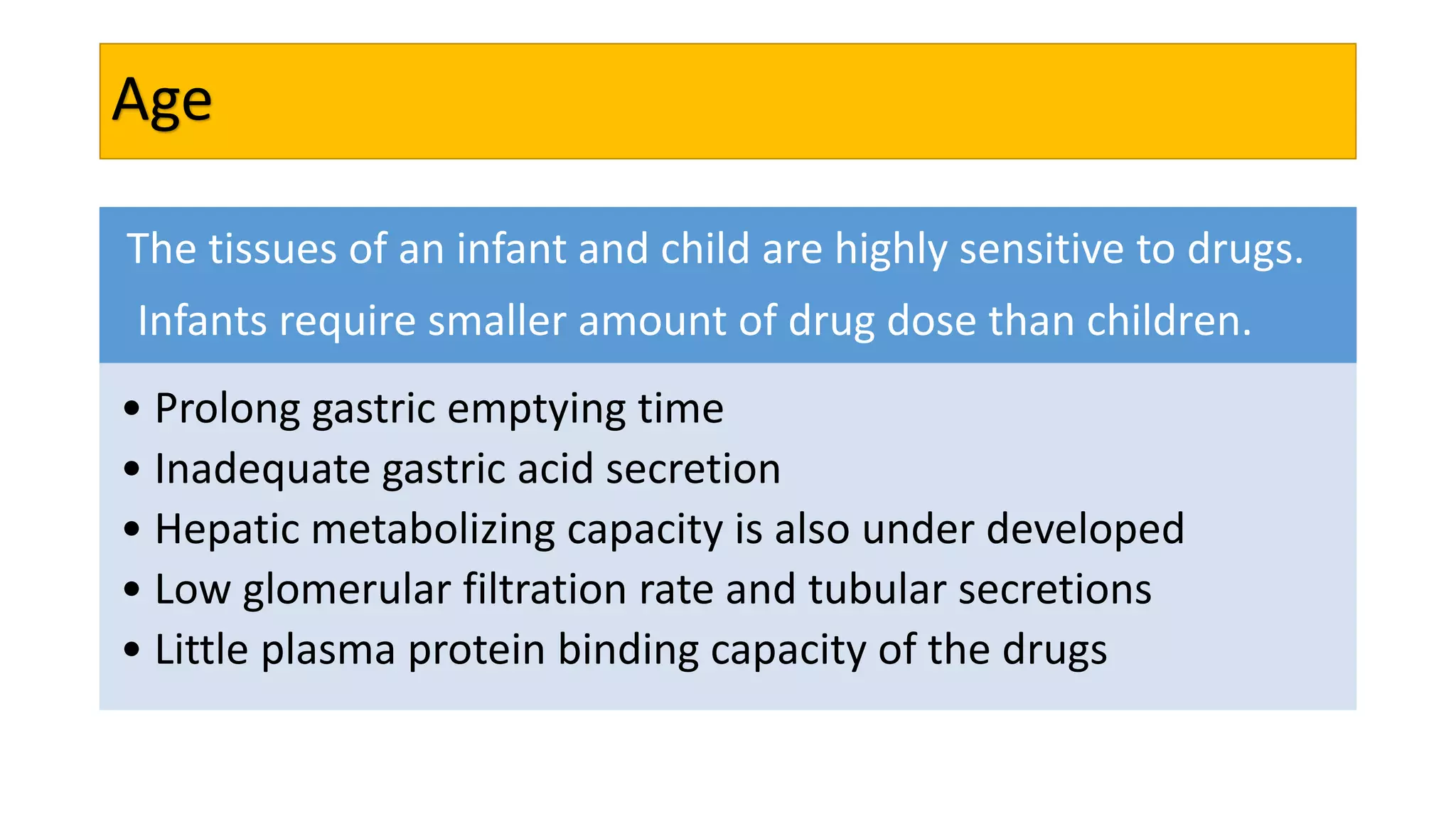 Factors affecting drug action in Pharmacology | PPTX