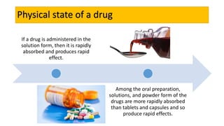 Factors affecting drug action in Pharmacology | PPTX