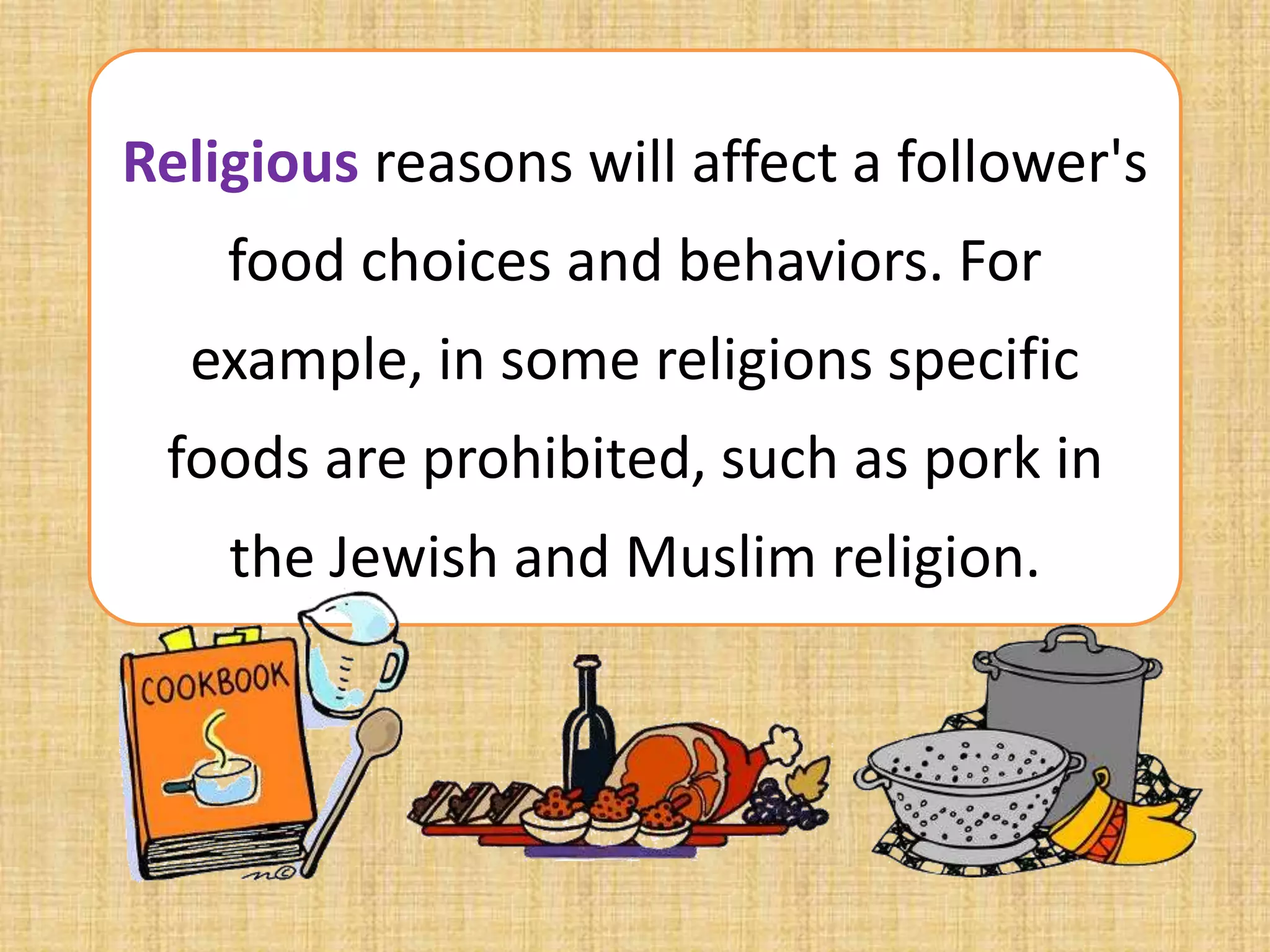 Factors affecting eating habits | PPTX