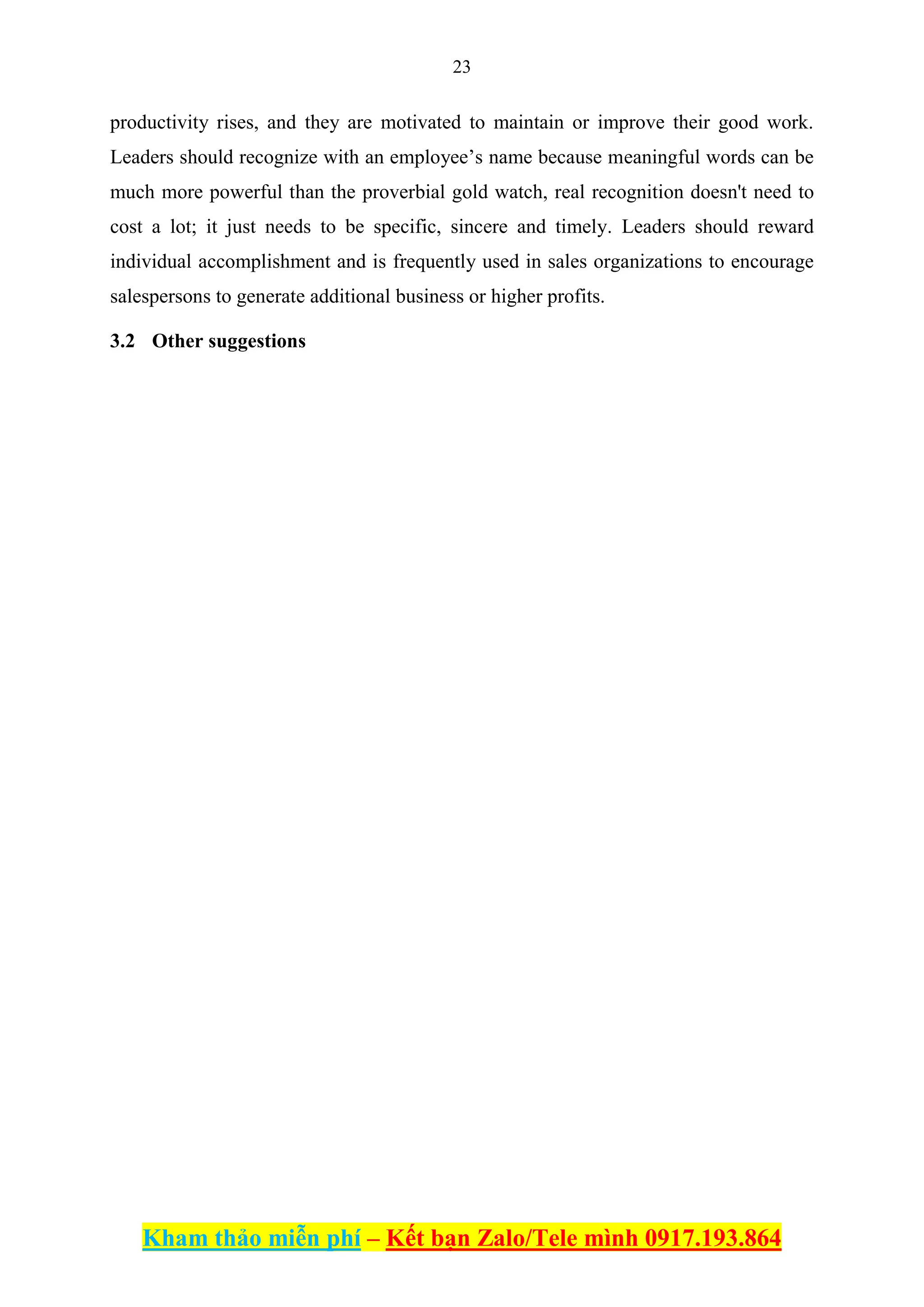 Factors affecting employee motivation in viet thanh cong training joint ...