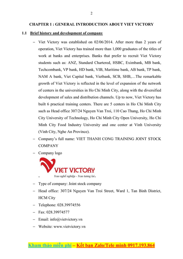 Factors affecting employee motivation in viet thanh cong training joint ...