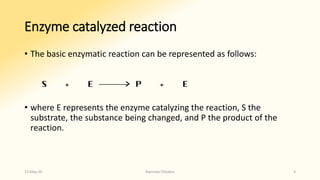 Factors affecting enzyme activity | PDF