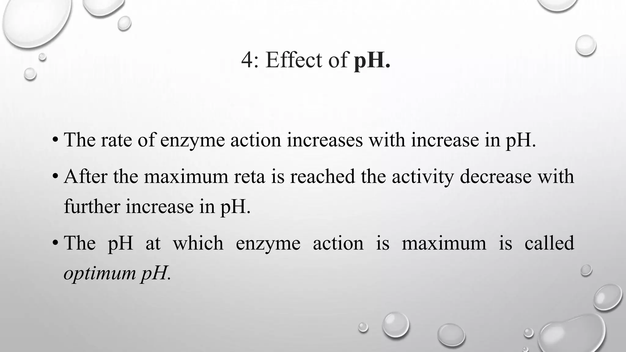 Factors affecting enzyme activity | PPTX