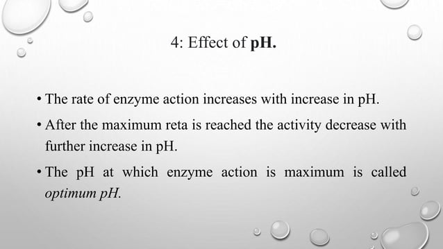 Factors affecting enzyme activity | PPTX | Chemistry | Science