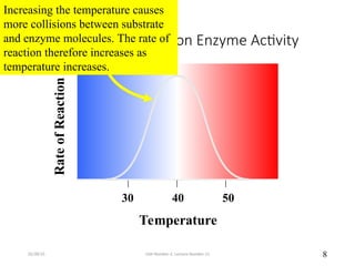 Factor affecting enzyme activity co enzyme | PPT