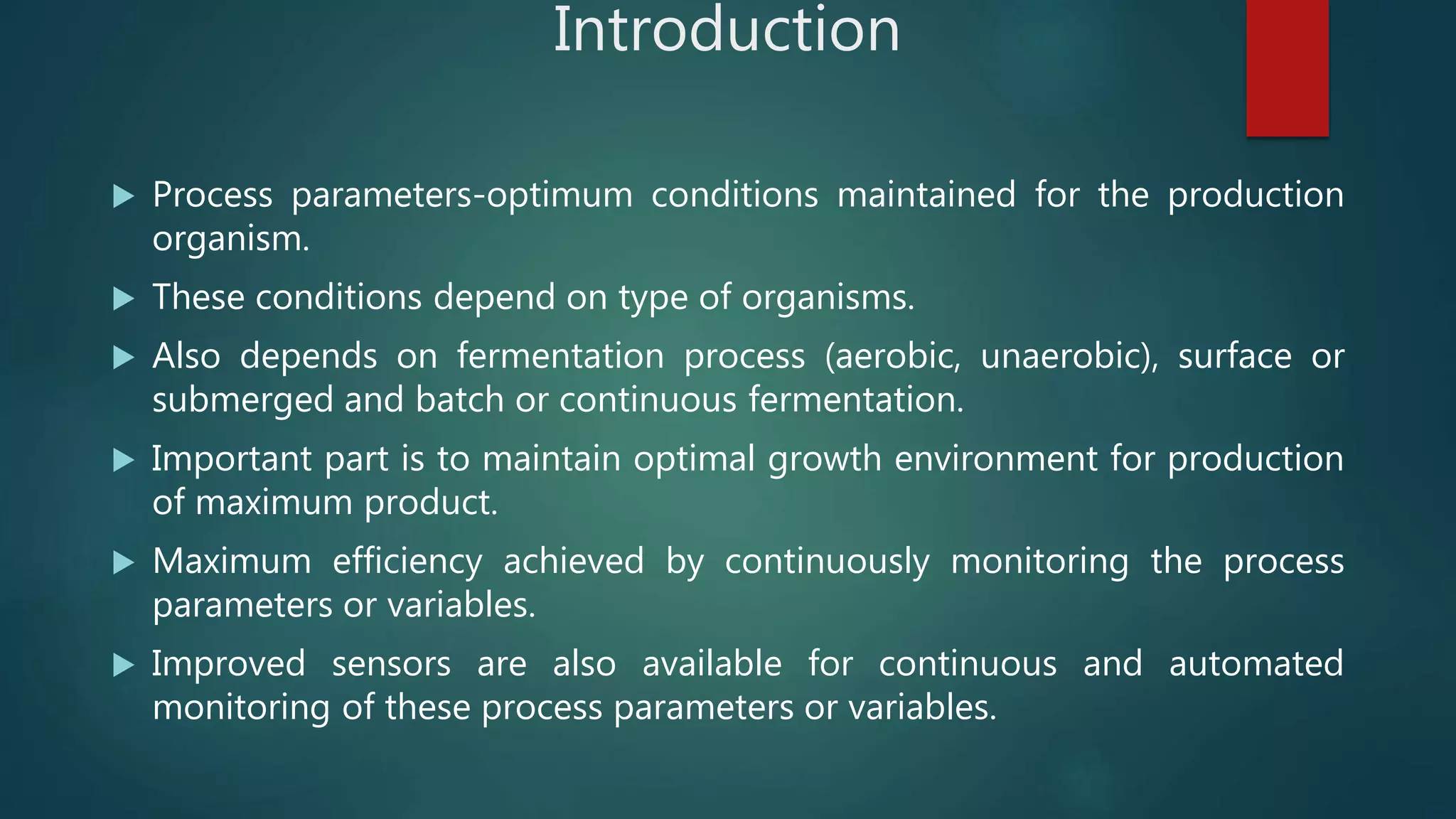 Factors affecting fermentation | PPTX