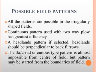 factors affecting field performance, ergonomic performance & rolling ...