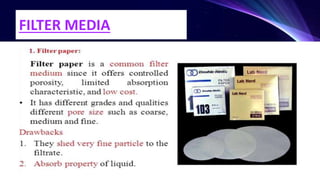 Factors affecting filtration | PPTX