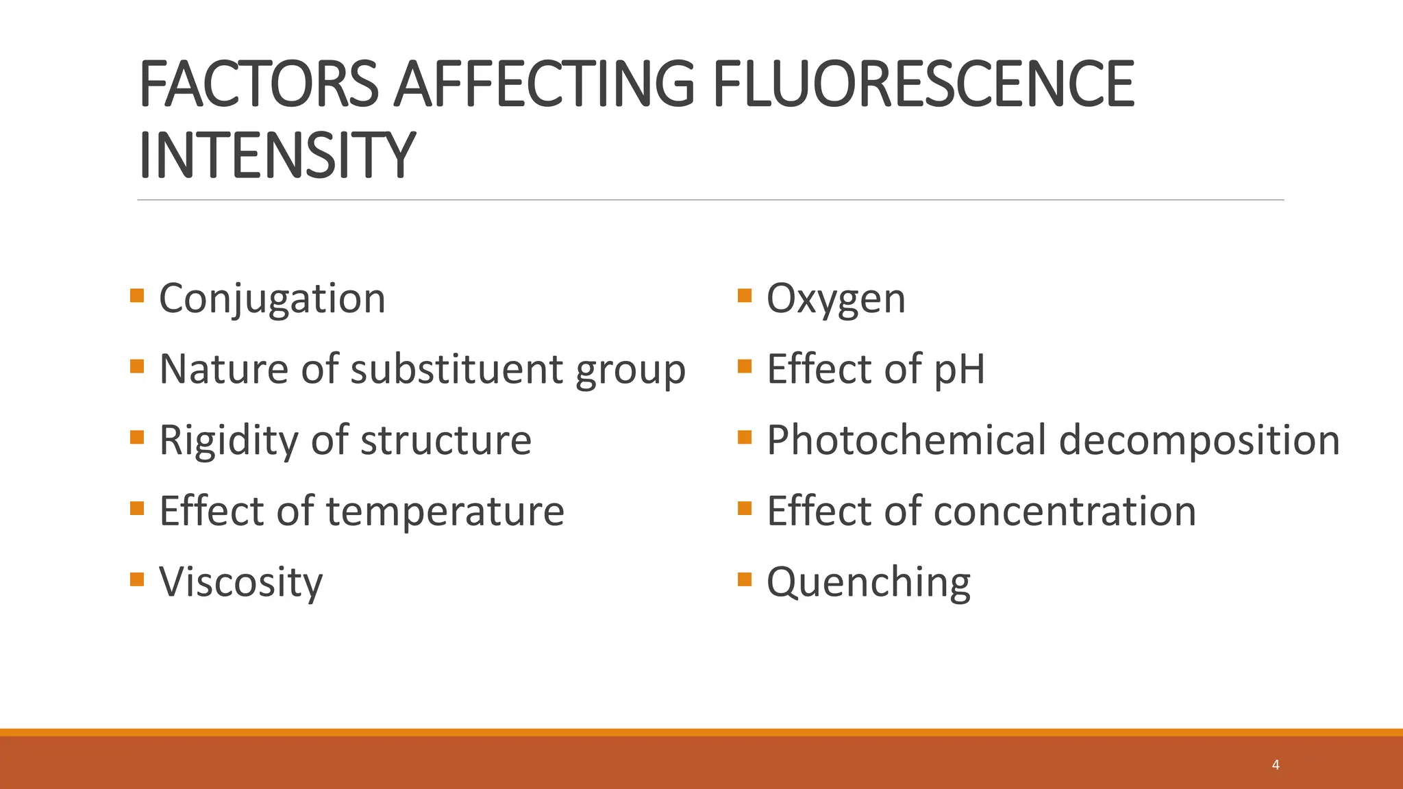 FACTORS AFFECTING FLUORESCENCE INTENSITY.pptx