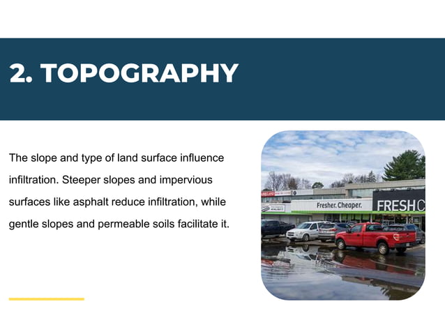 Factors Affecting Groundwater Recharge | Parjana Engineering | PPTX ...