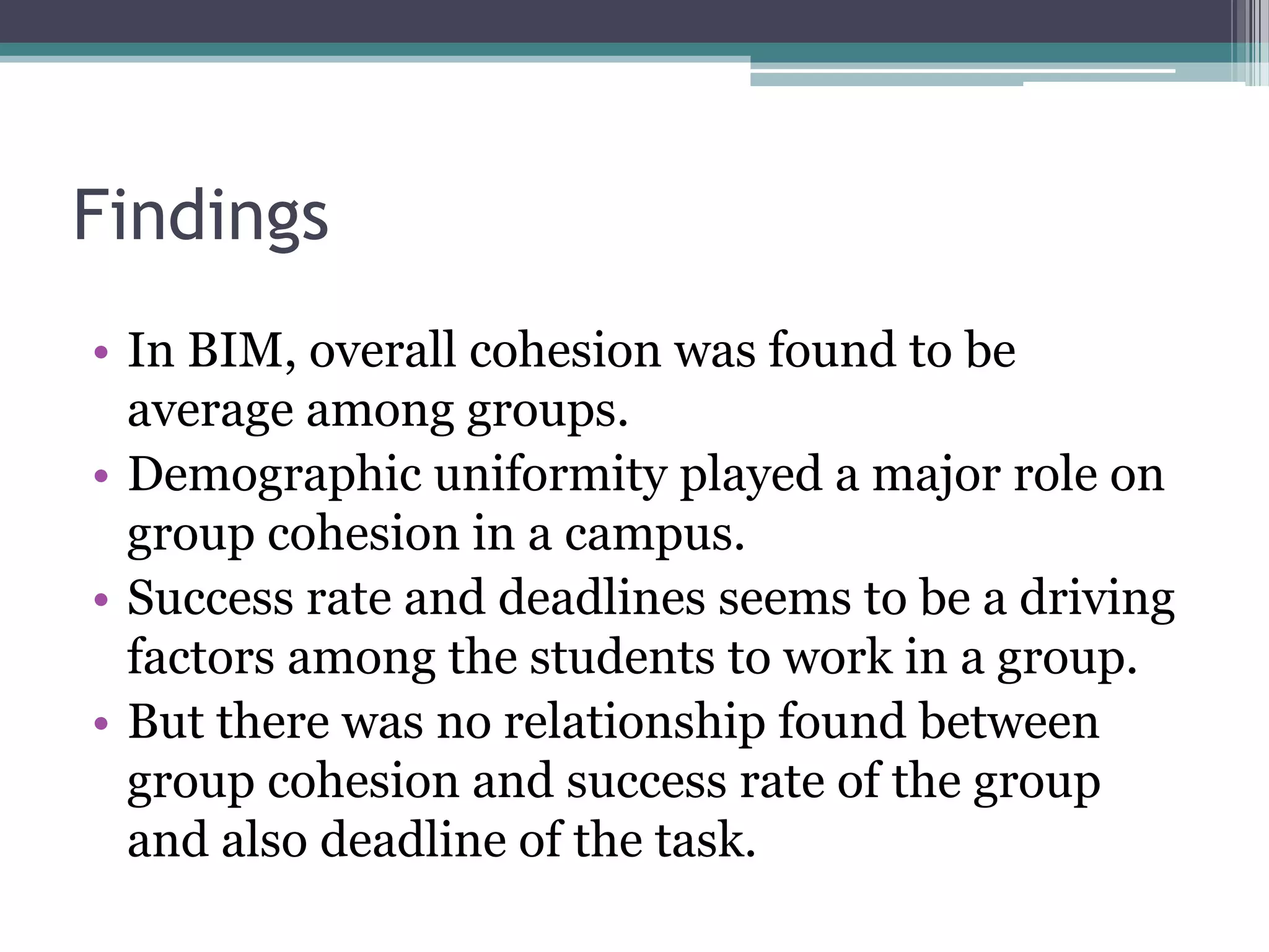 Factors affecting group cohesion | PPTX