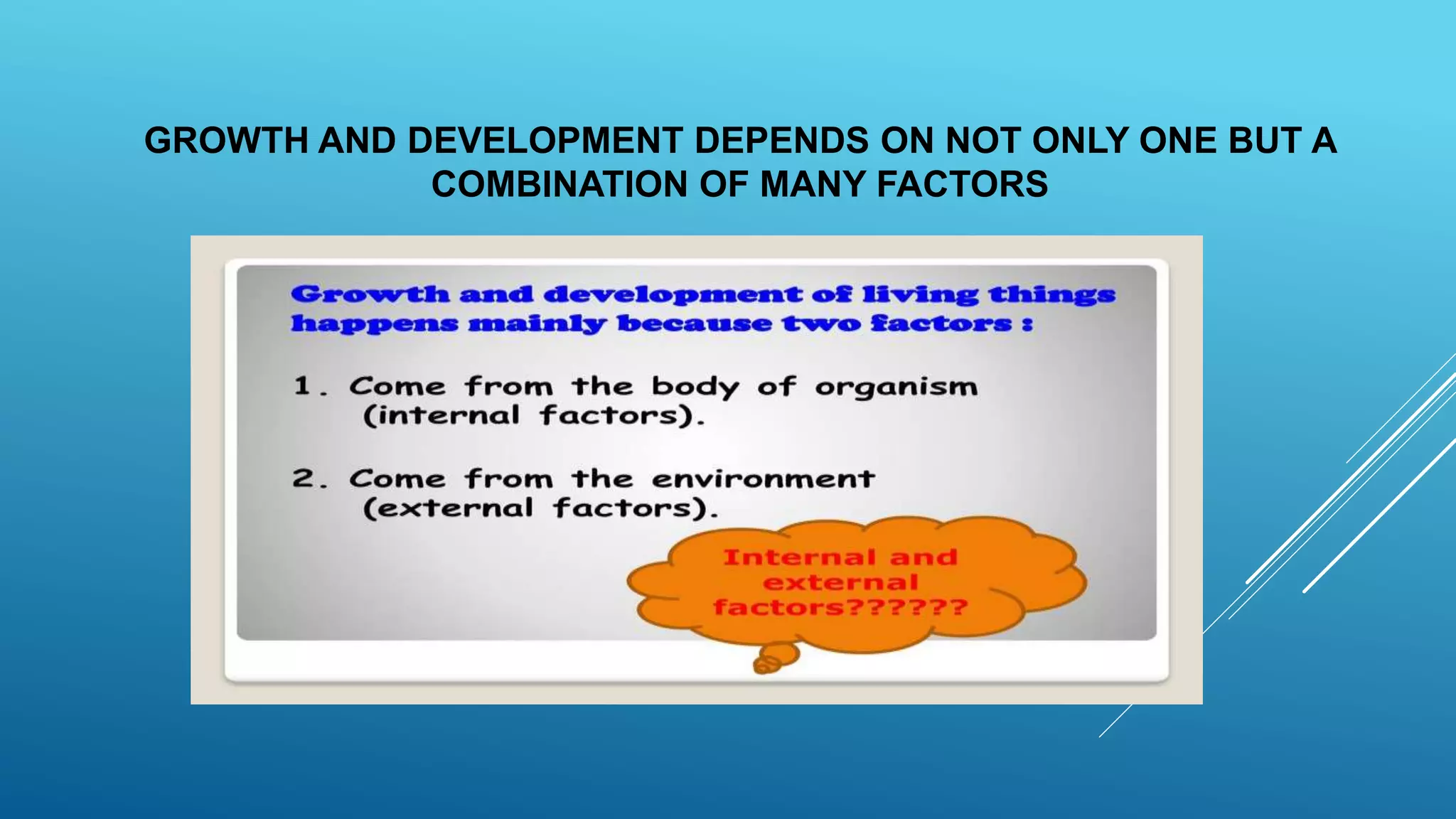 Factors affecting growth & development of children | PPTX