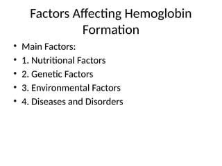 Factors_Affecting_Hemoglobin_Formation .pptx