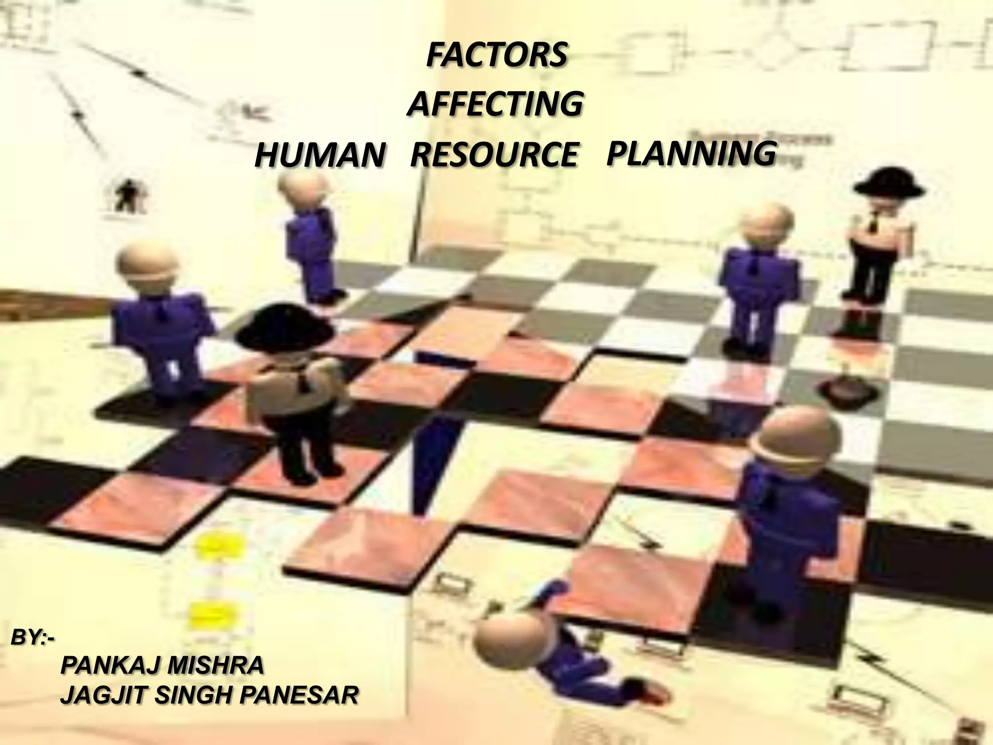 Factors Affecting Human Resource Planning | PPTX