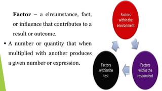 Factors affecting intelligence | PPTX