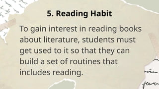 Factors Affecting Interest in Literature.pptx