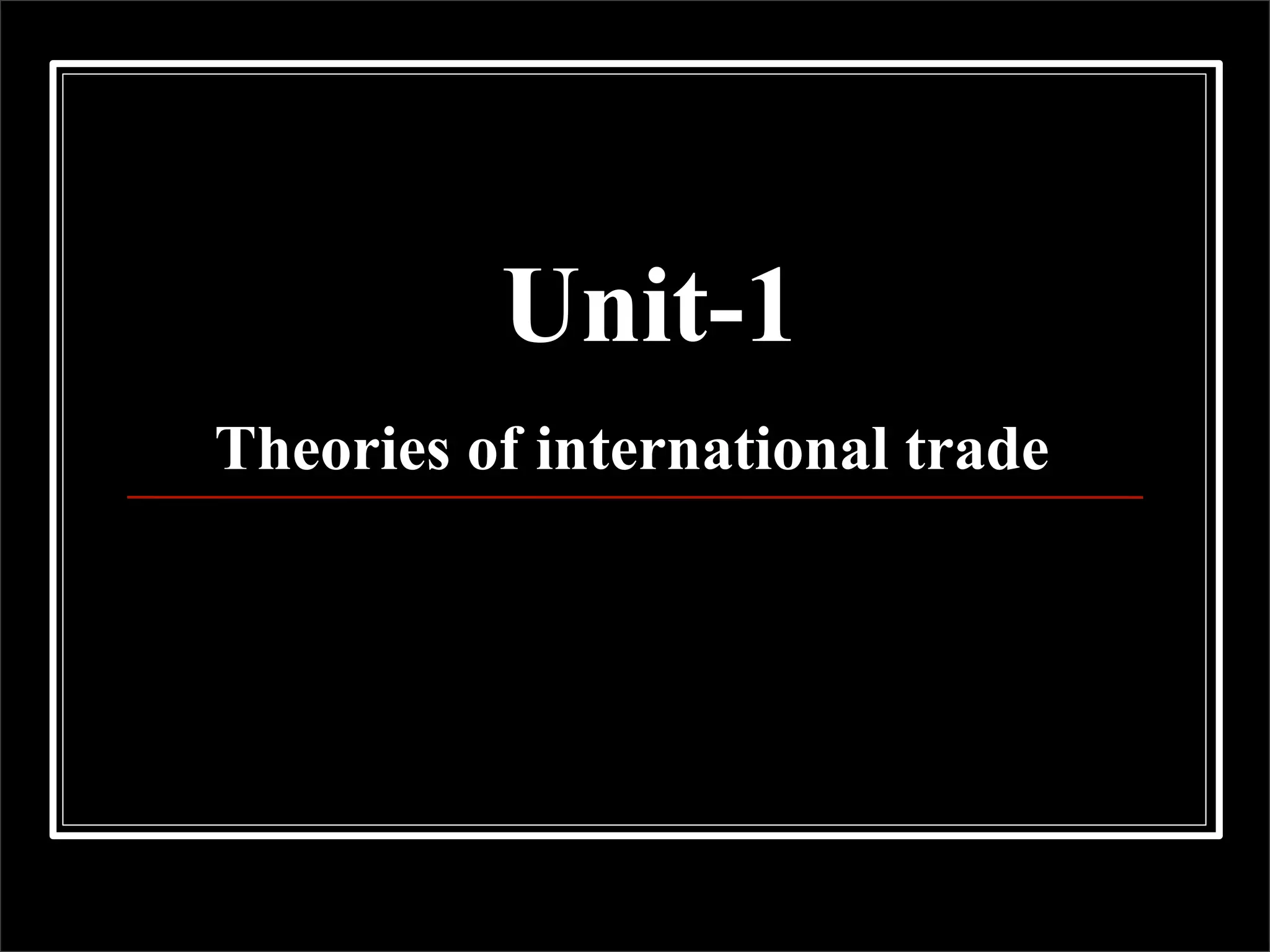 Factors affecting international trade | PPTX