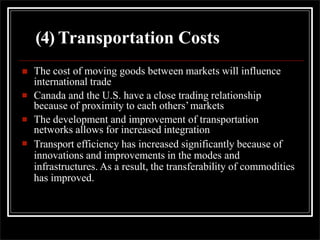 Factors affecting international trade | PPTX