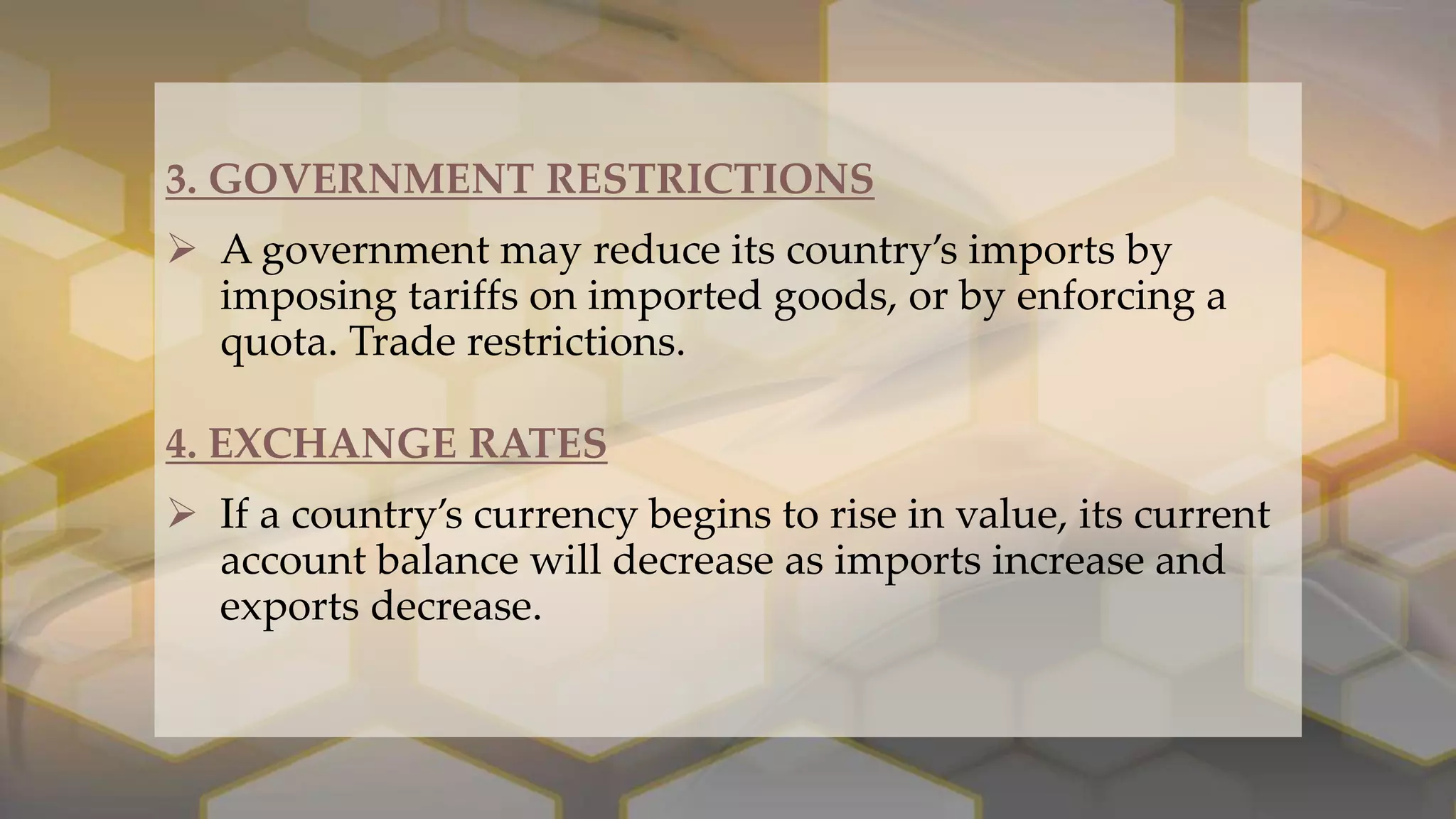 Factors affecting international trade flows | PPTX