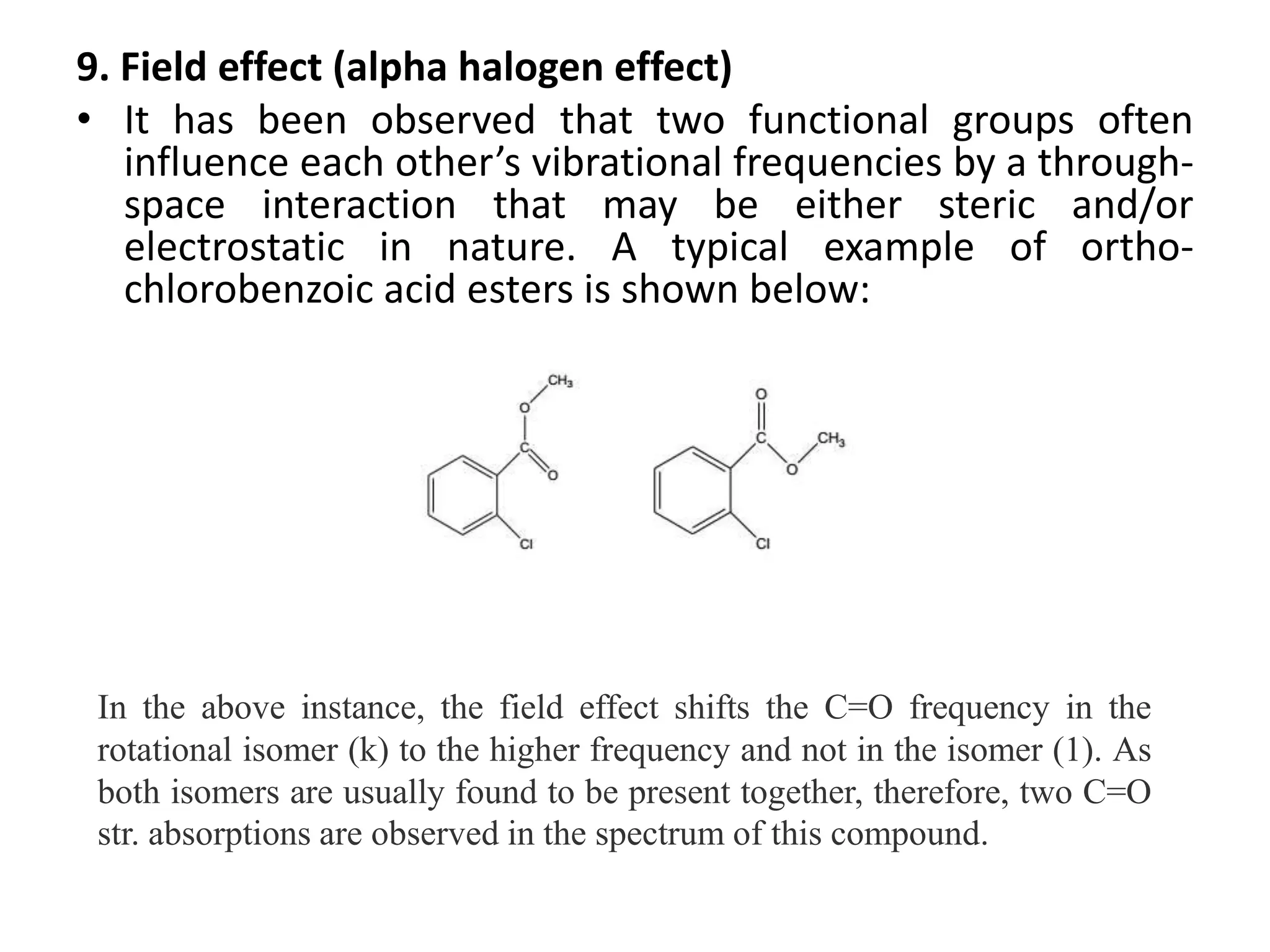 Factors affecting IR absorption frequency | PPTX