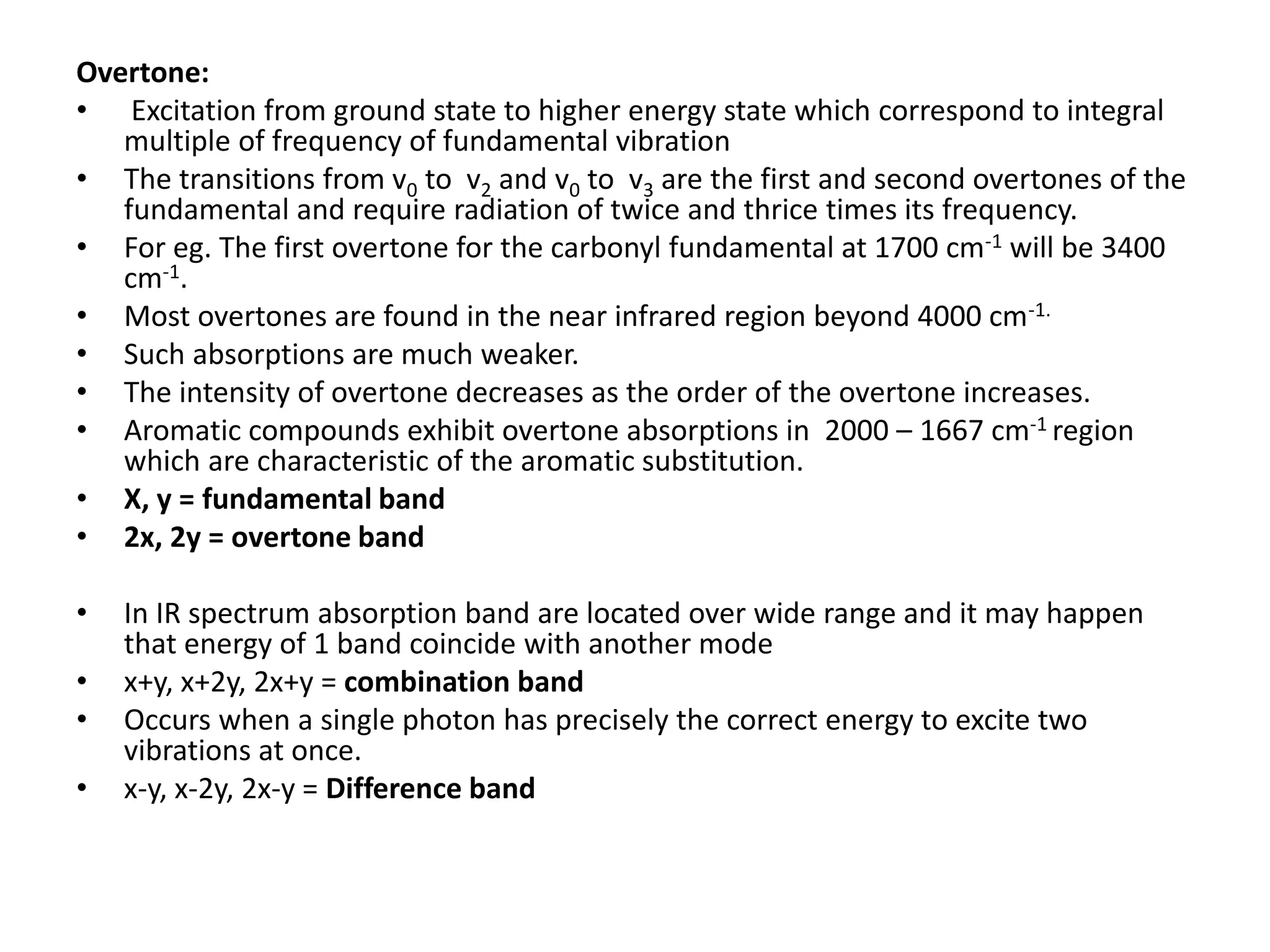 Factors affecting IR absorption frequency | PPTX