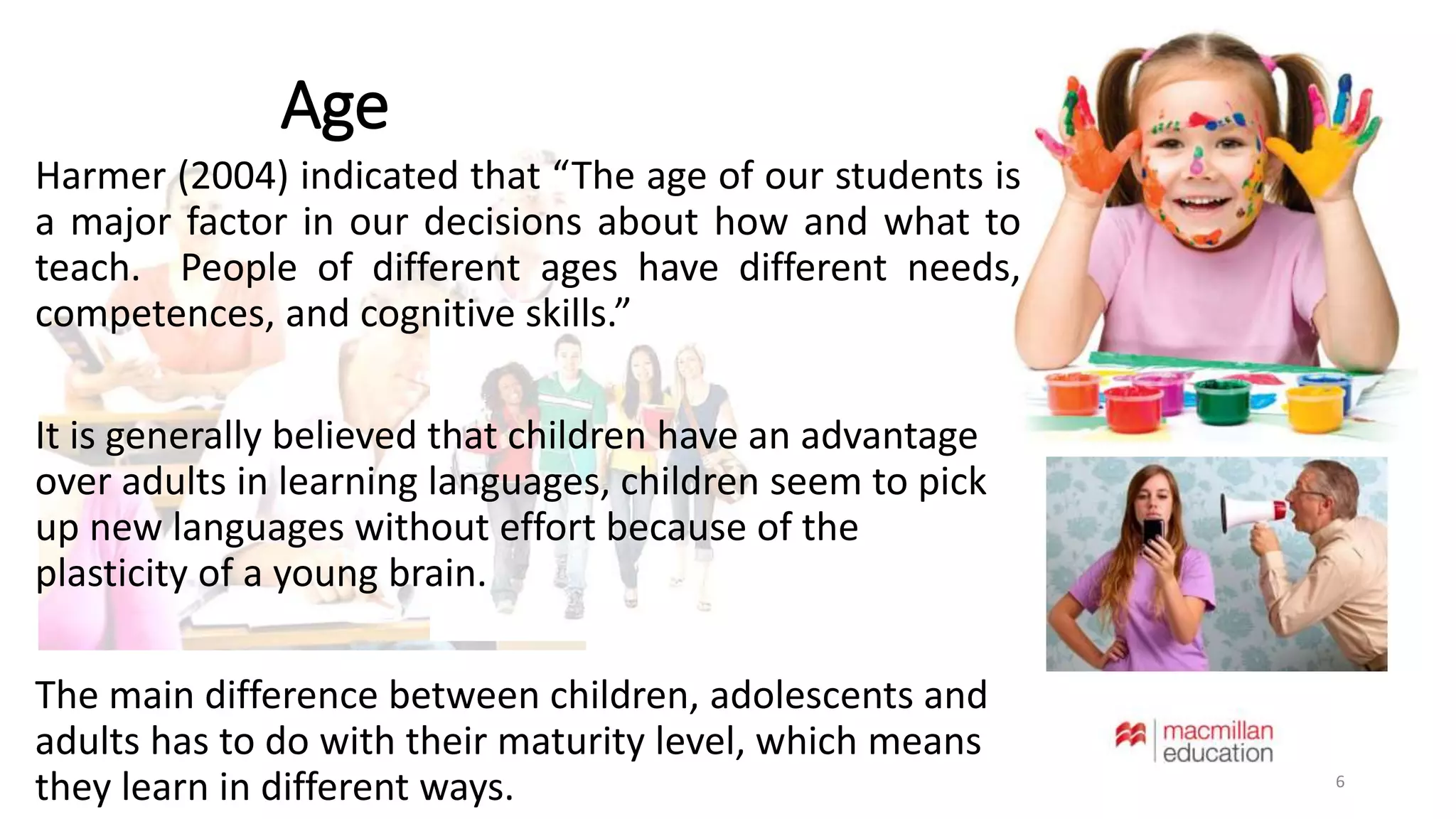 Factors affecting language learning | PPTX