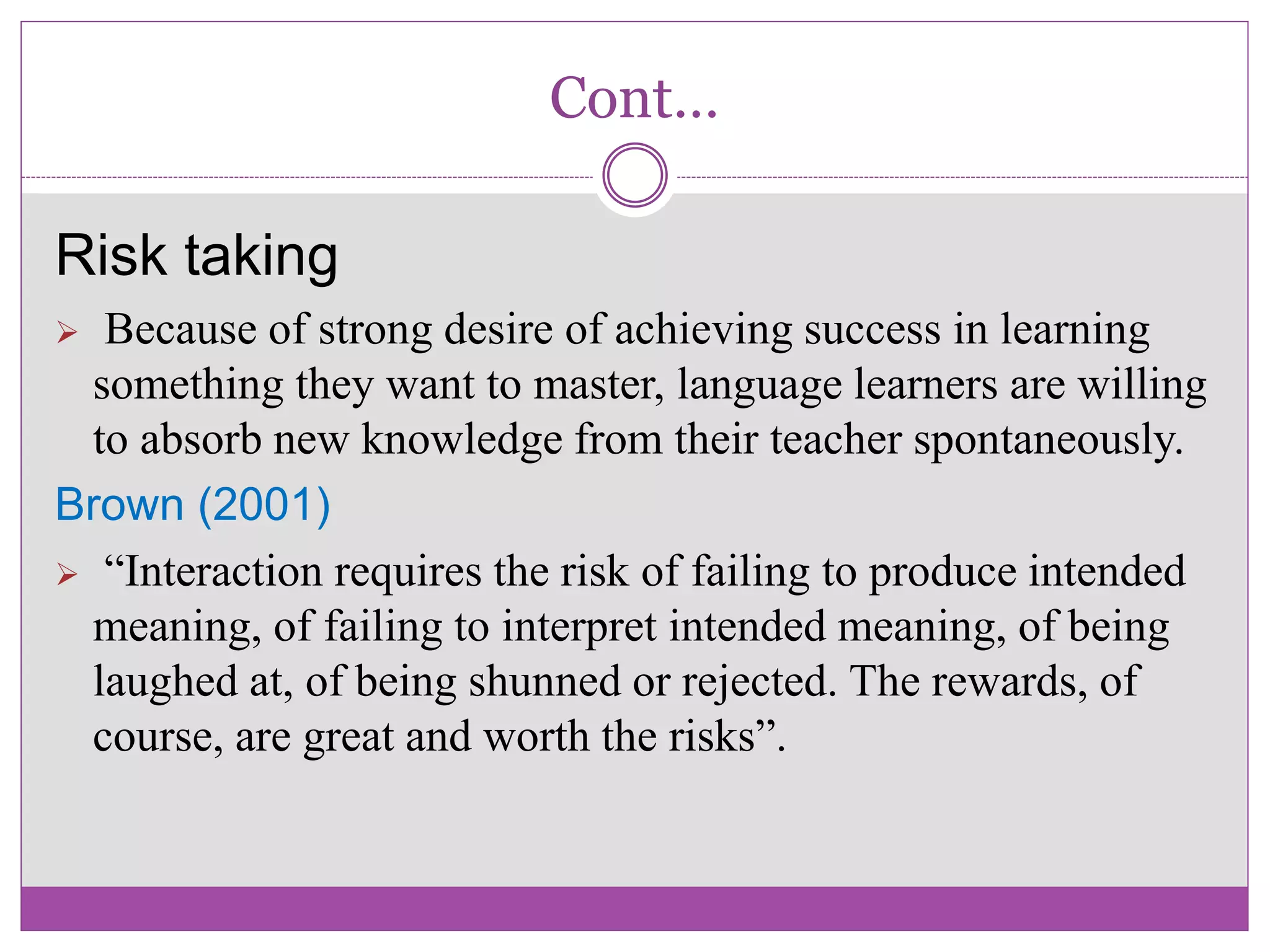 Factors Affecting Language Learning Strategies | PPTX