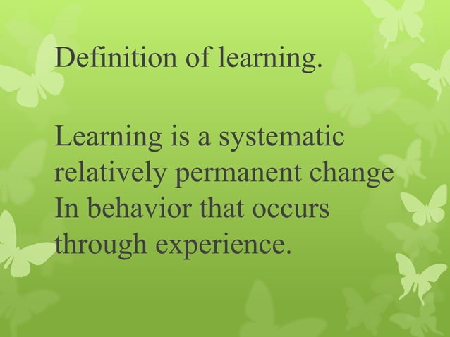 Factors affecting learning PSYCHOLOGICAL, PHYSIOLOGICAL / BIOLOGICAL ...