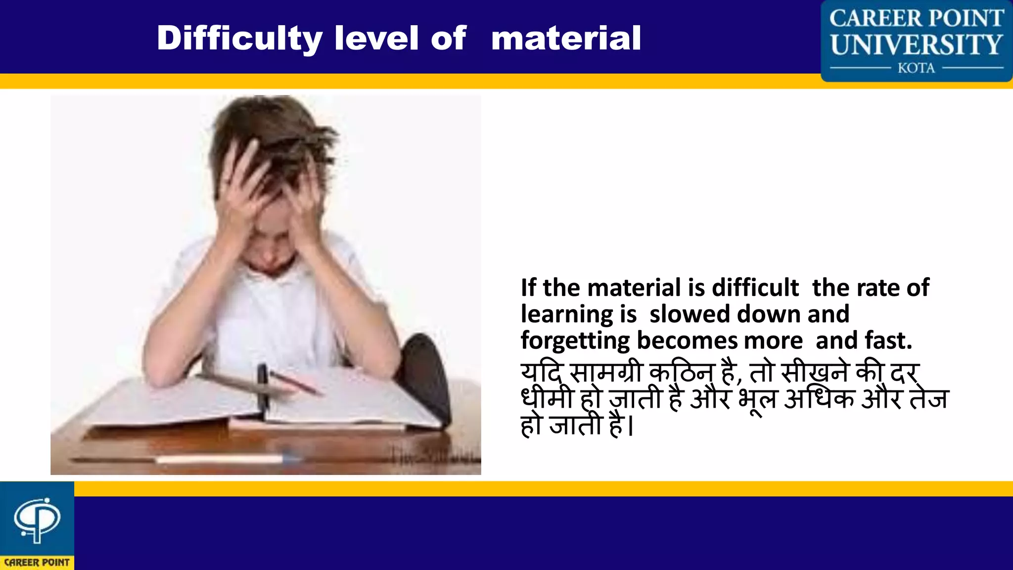 Factors affecting learning | PPT