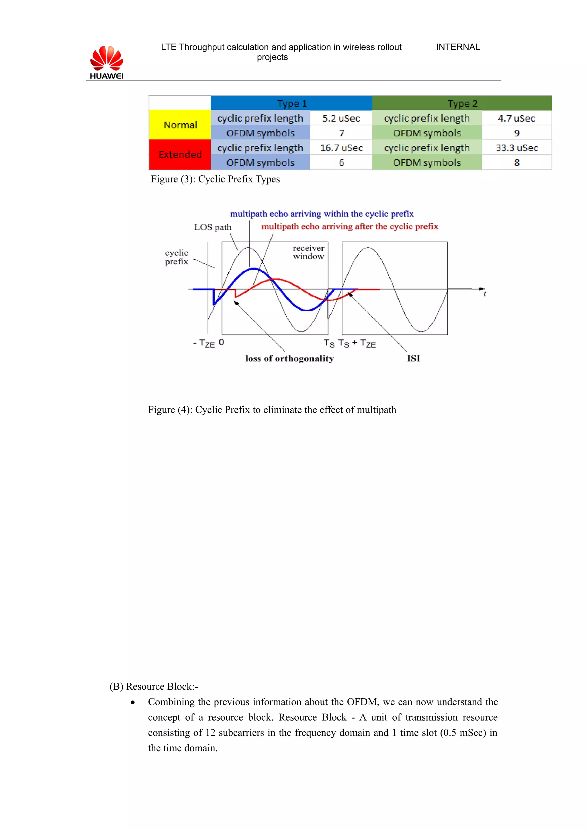 Factors Affecting Lte Throughput And Calculation Methodology Doc Computer Networking Computing