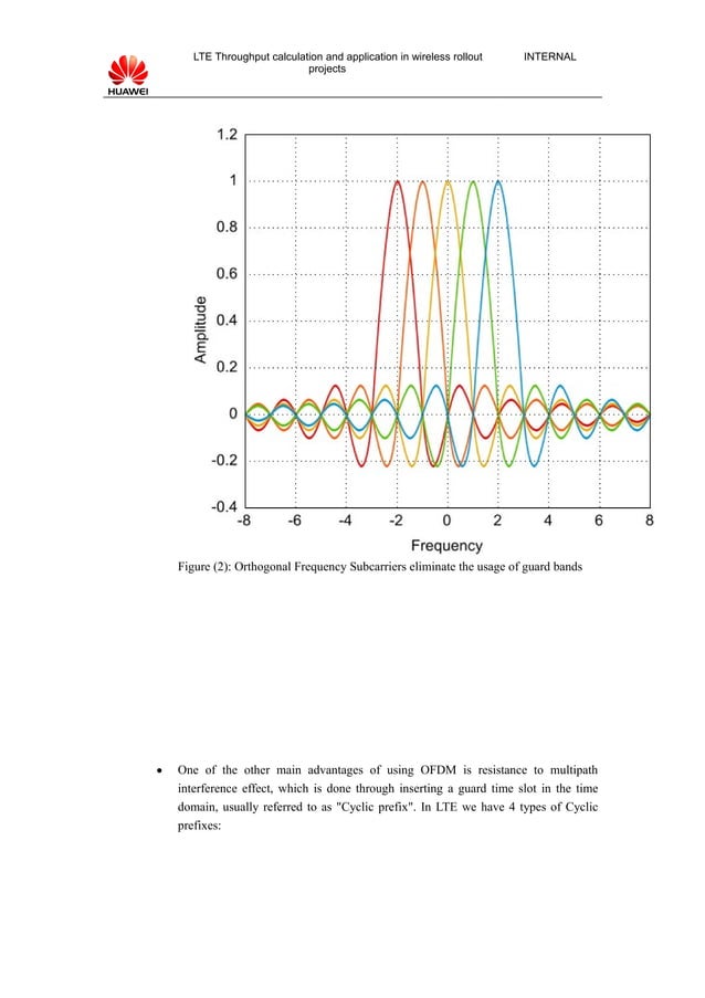 Factors Affecting Lte Throughput And Calculation Methodology Doc