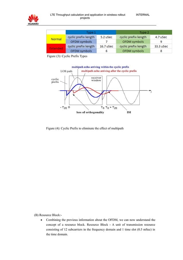 Factors Affecting Lte Throughput And Calculation Methodology Doc Computer Networking Computing