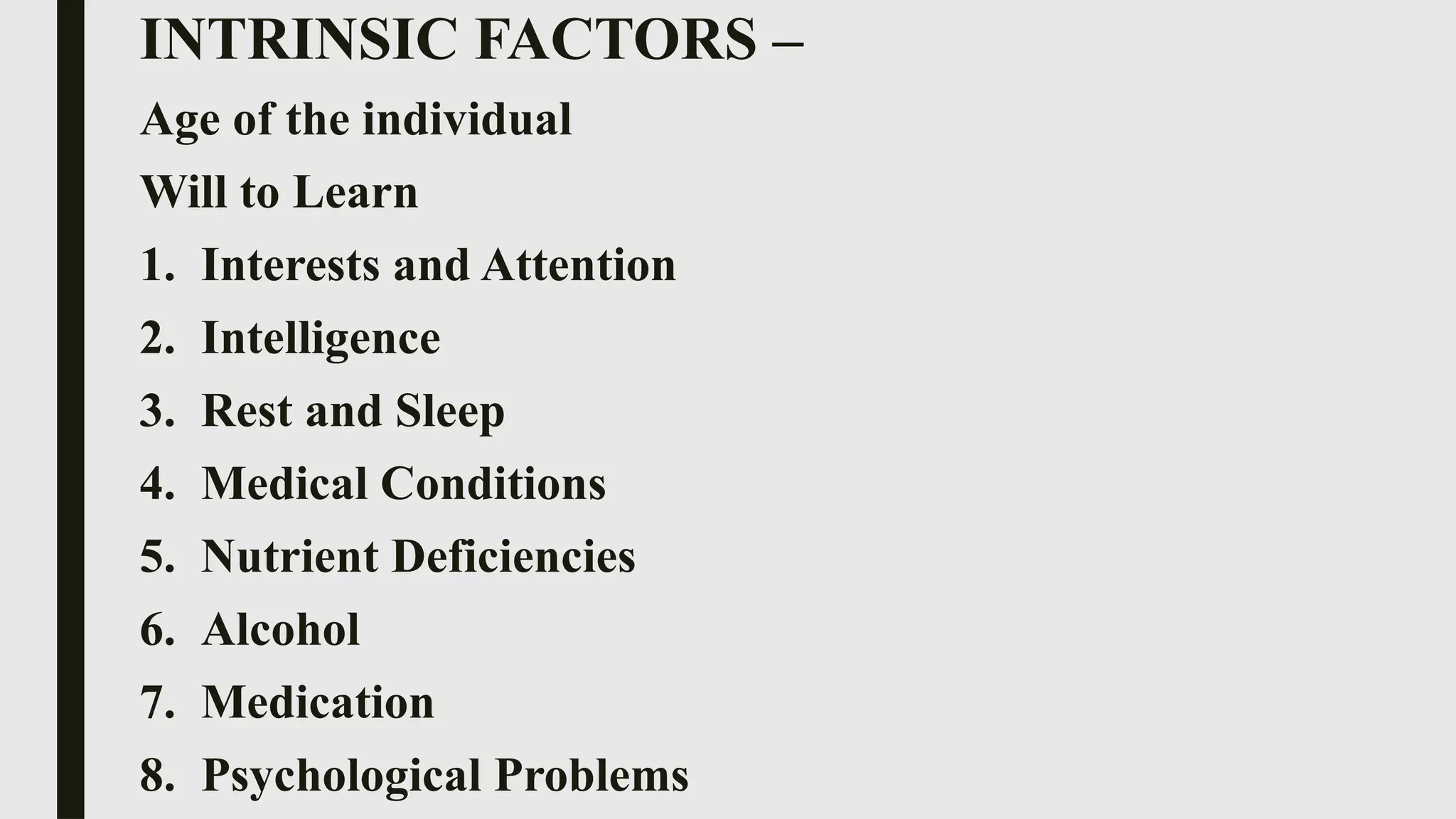 FACTOR AFFECTING THE MEMRIZATION PROCESS.pptx