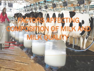 Milk Factors affecting Milk production.pptx