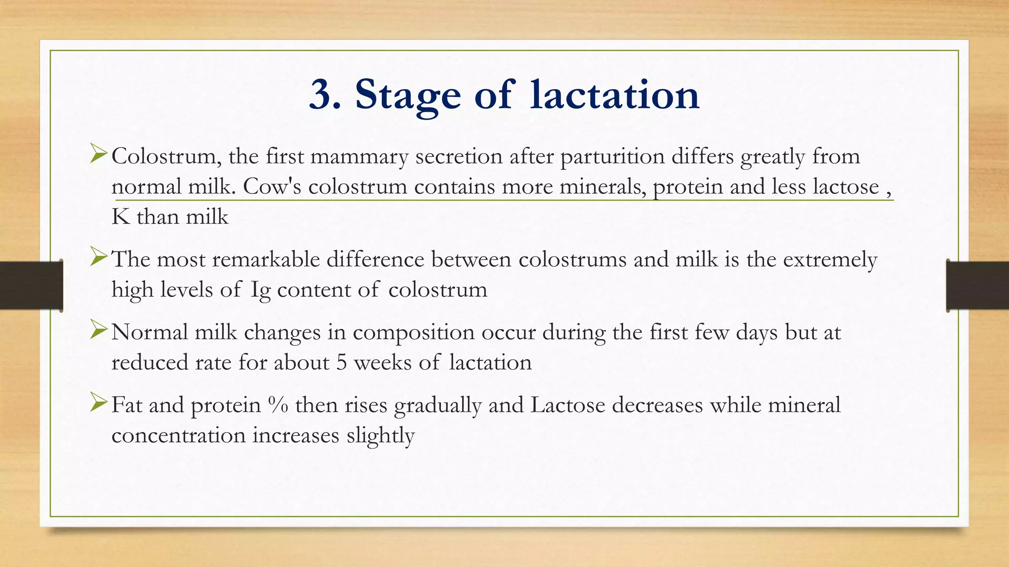 Factors affecting milk production | PPTX